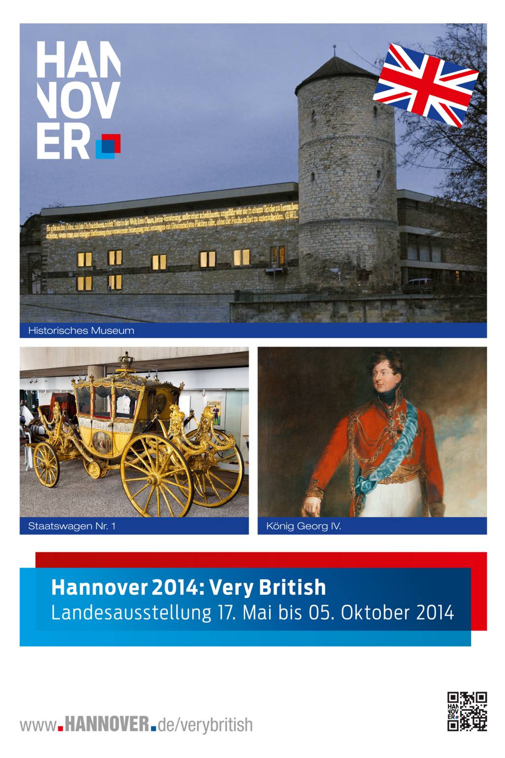 Hannover 2014 Very British - Landesausstellung (City-Light-Poster ...