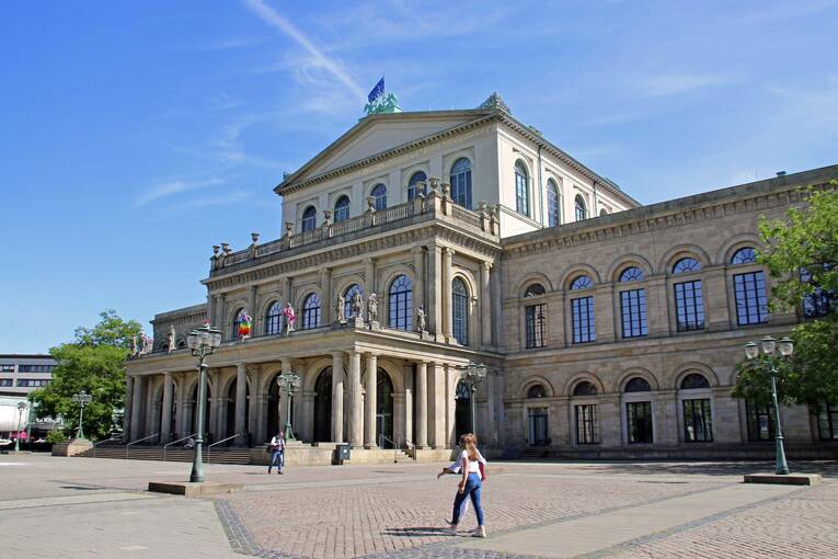 Opernhaus Hannover und Opernplatz | Bilder mit CC0-Lizenz ...